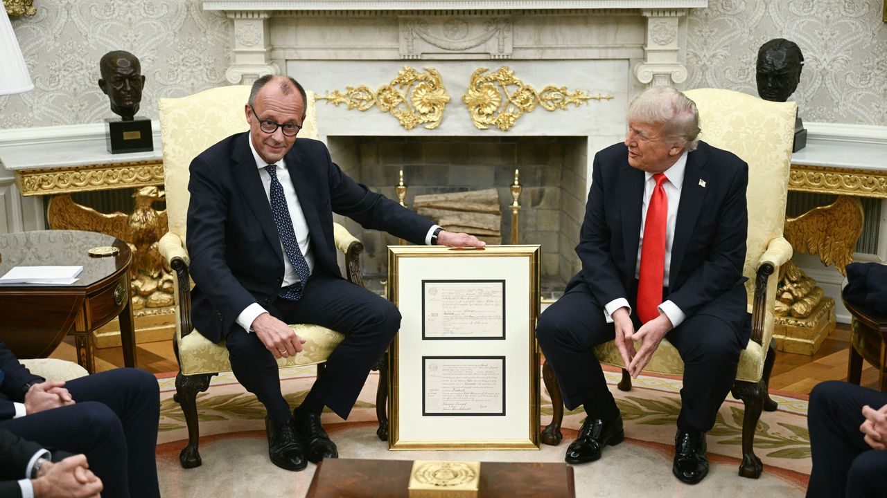 Verity - Germany's Merz Meets Trump at White House