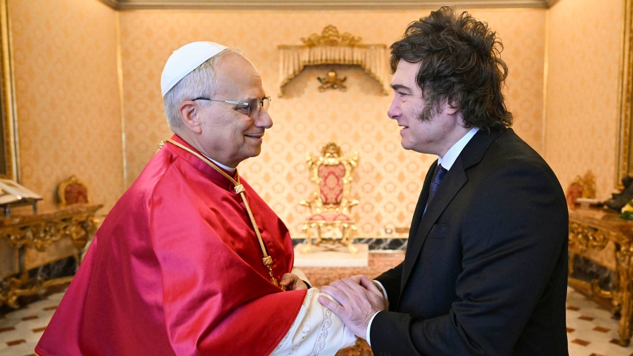 Verity - Argentina's Milei Meets Pope Leo at the Vatican