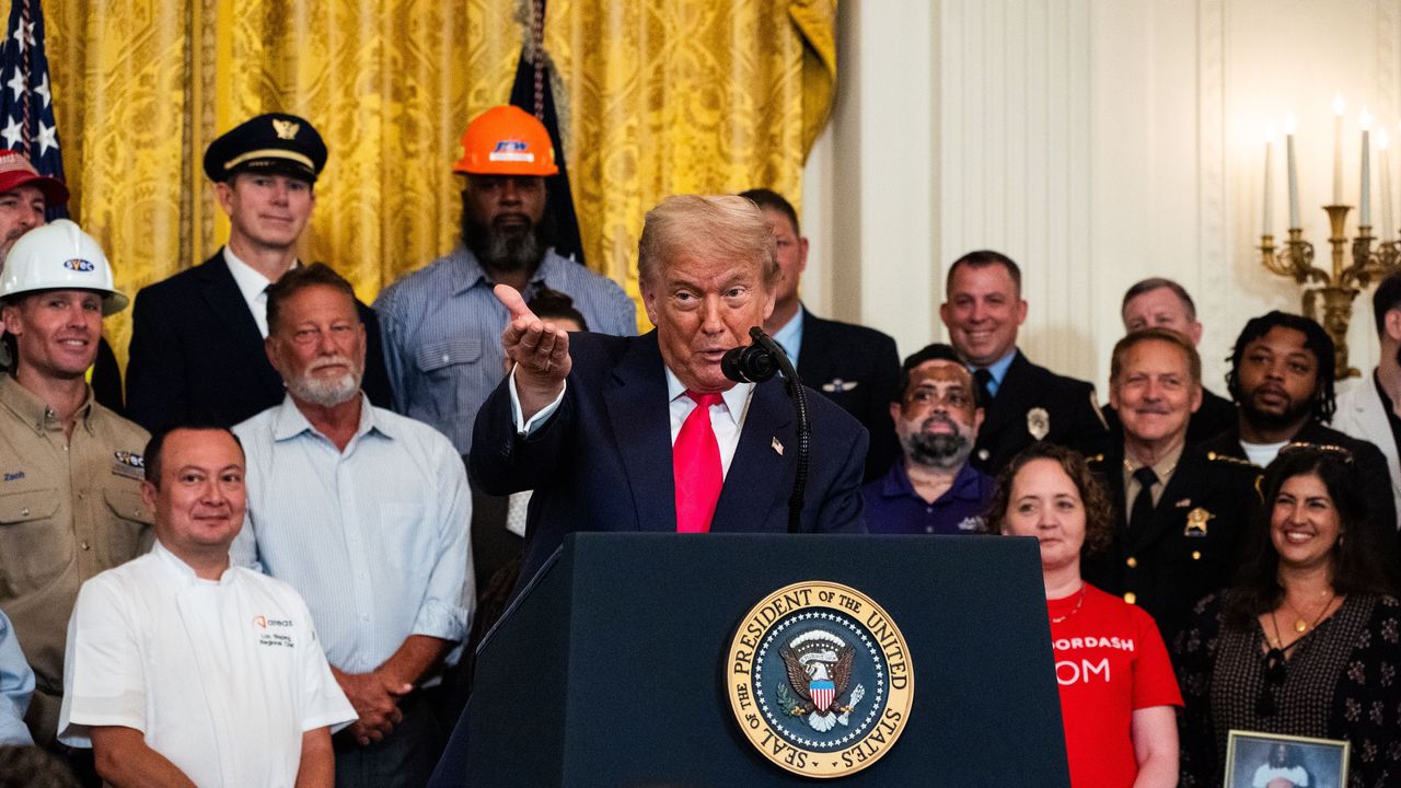 Verity - Trump Holds White House Event in Support of Budget Bill